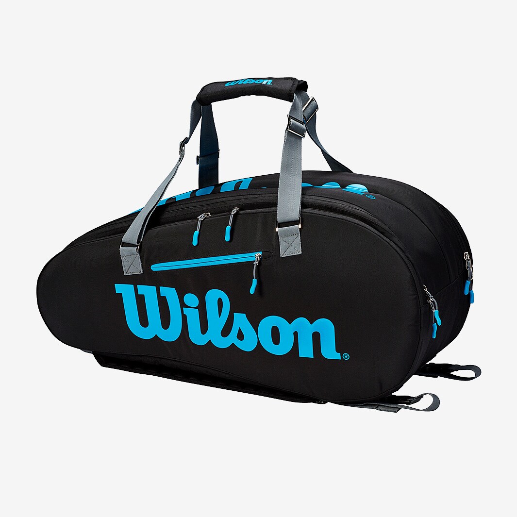 Wilson Ultra Tour 9 Racket Bag - Black/Blue - Bags & Luggage | Pro ...