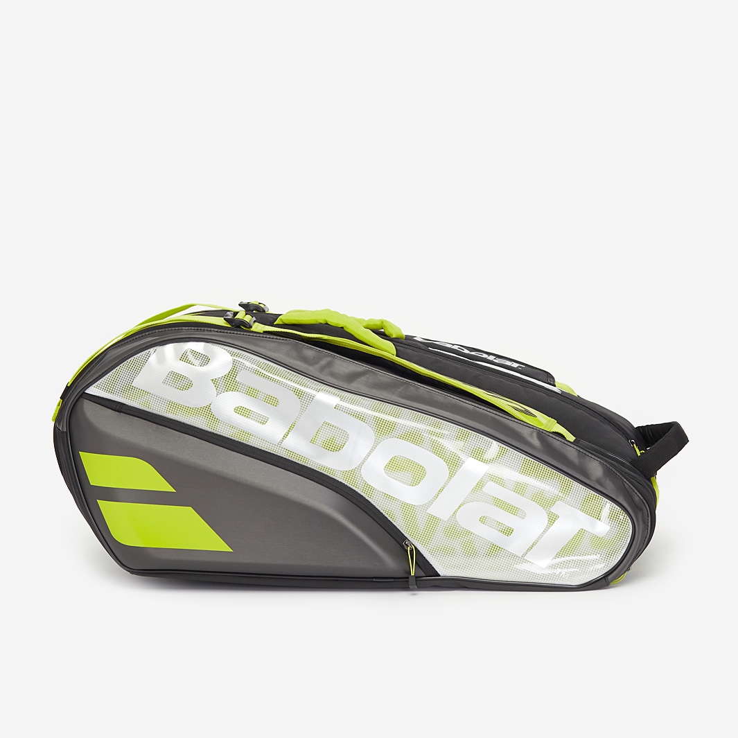 Babolat Pure Aero VS 9 Racket Bag - Black/Yellow - Bags & Luggage | Pro ...