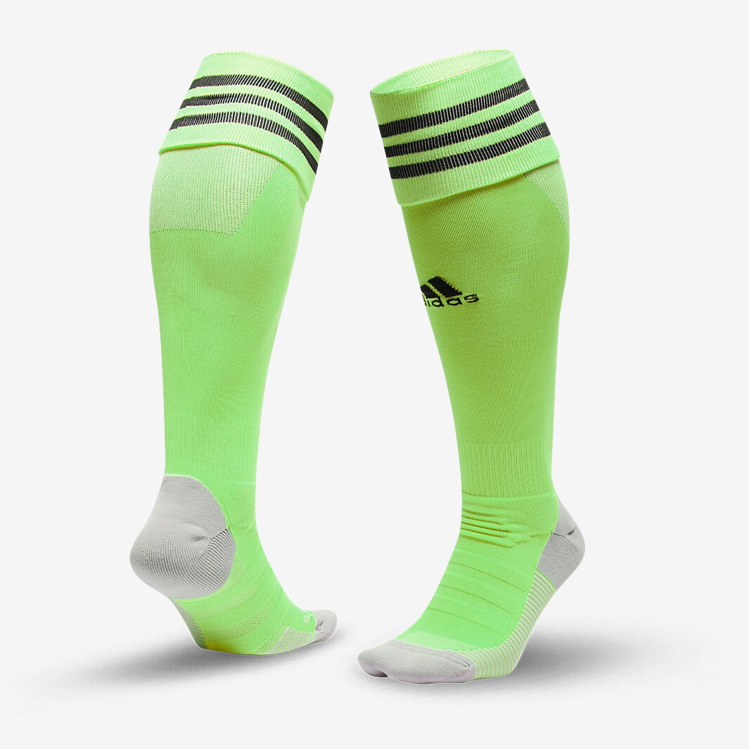 adidas Adi Sock 18 - Signal Green/Black - Mens Football Teamwear | Pro ...