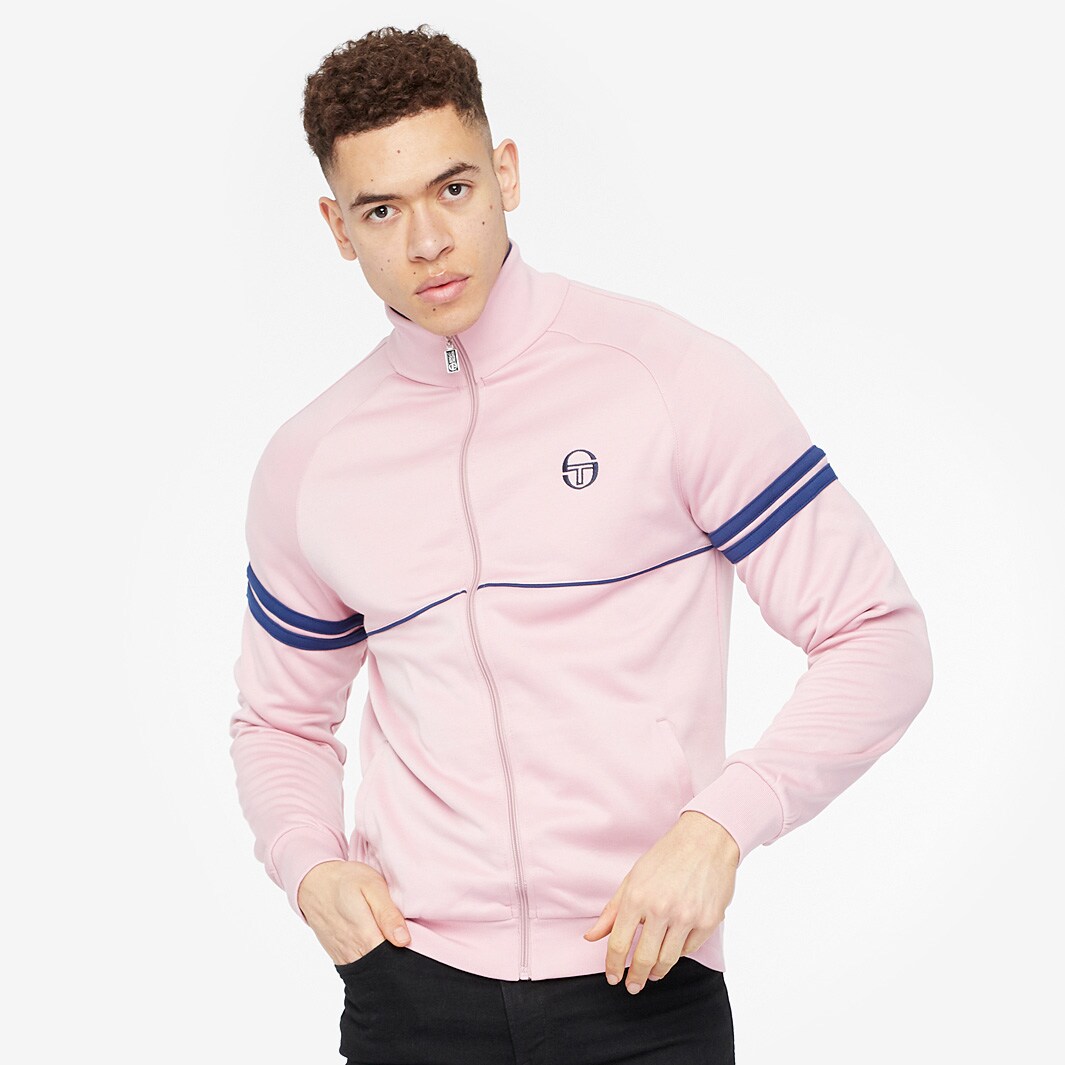 Sergio Tacchini Orion Track Top Archivo - Pink Nectar - Mens Clothing