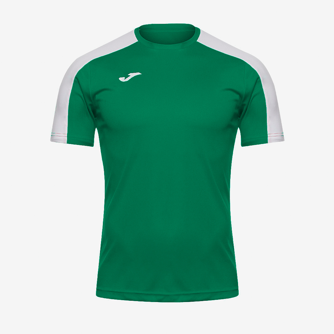 Joma Academy III SS Jersey - Green Medium/White - Mens Football ...