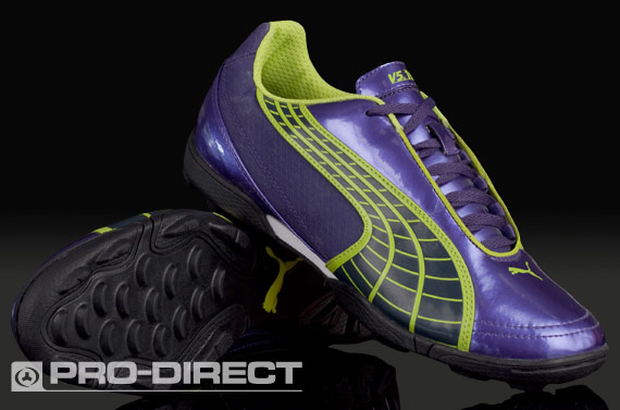Puma - v5.10 - Astro Turf Trainer - Soccer Cleats - Parachute Purple ...