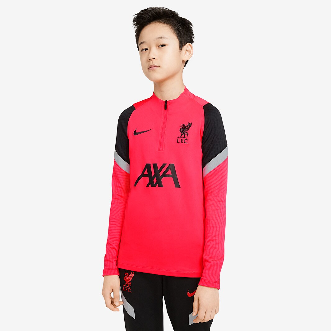Nike Liverpool 20/21 Kids Dry Strike Drill Top CL - Laser Crimson/Black ...