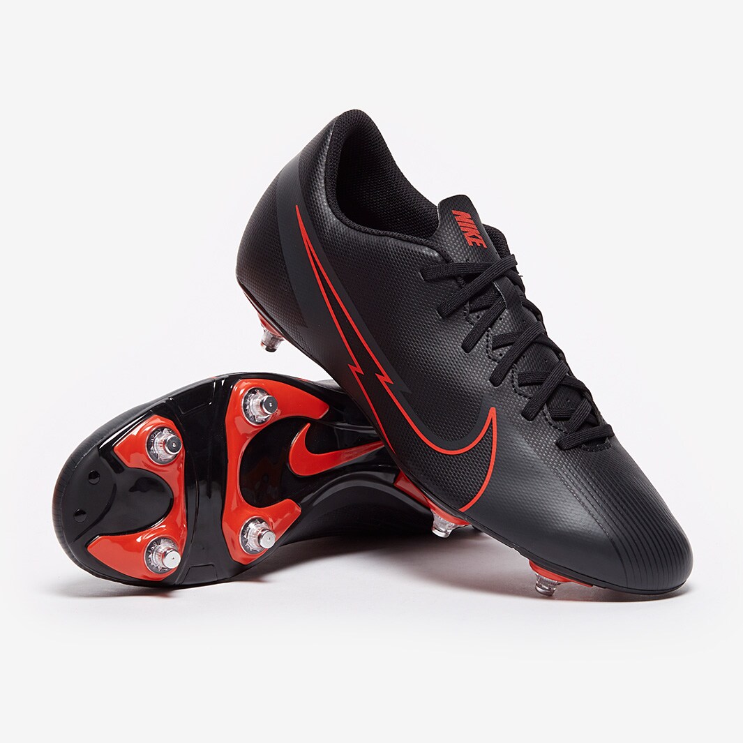 Nike Mercurial Vapor XIII Club SG - Black/Black/Dark Smoke Grey - Mens ...