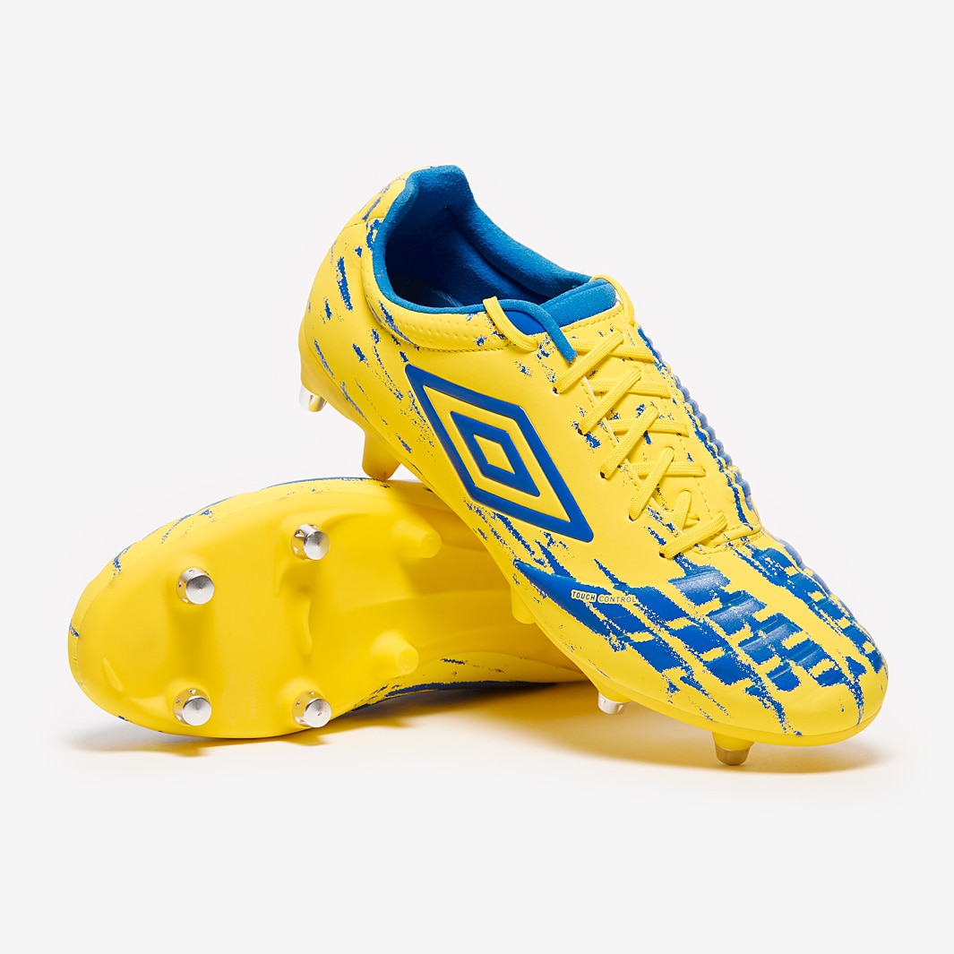 Umbro UX Accuro Pro SG - Blazing Yellow/Electric Blue - Soft Ground ...