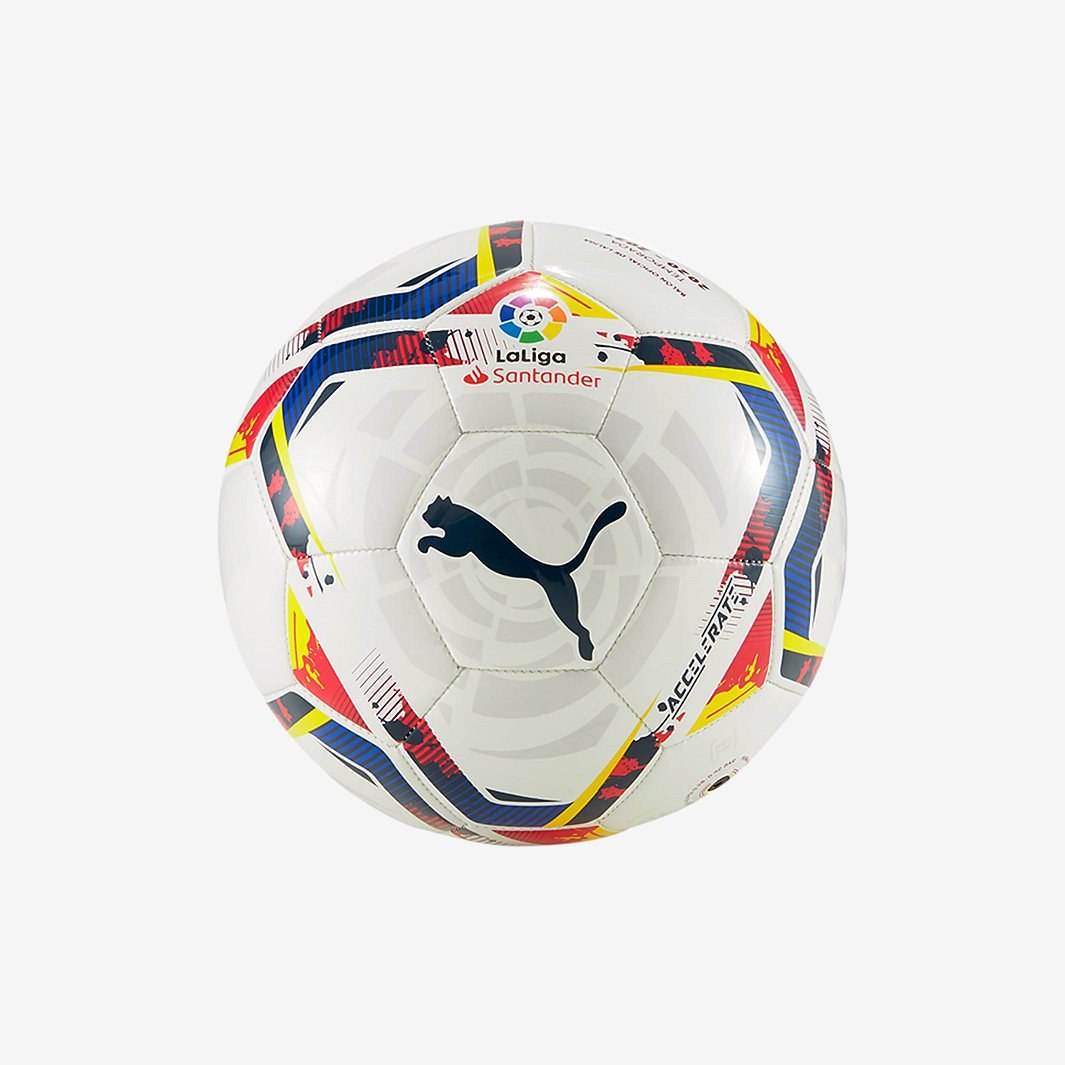 Pallone Puma LaLiga Acelerar 1 Mini - Bianco/Multi Colore - Accessori ...