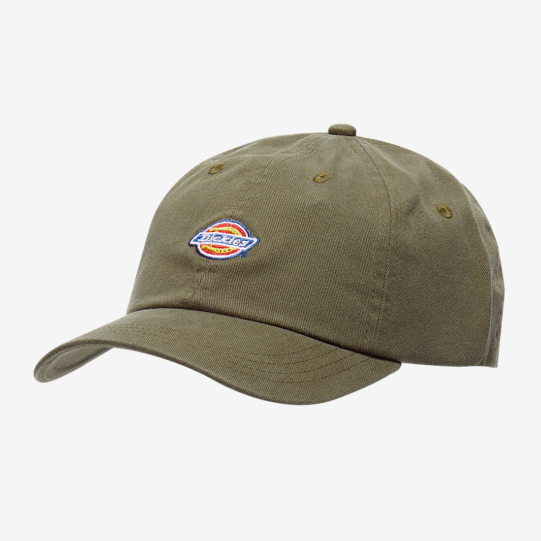 Dickies 6 Panel Logo Cap - Army Green - Headwear - Mens Clothing | Pro ...