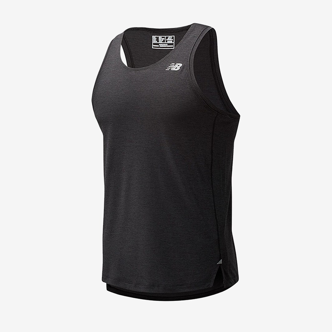 New Balance Impact Run Singlet - Black - Mens Clothing | Pro:Direct Running