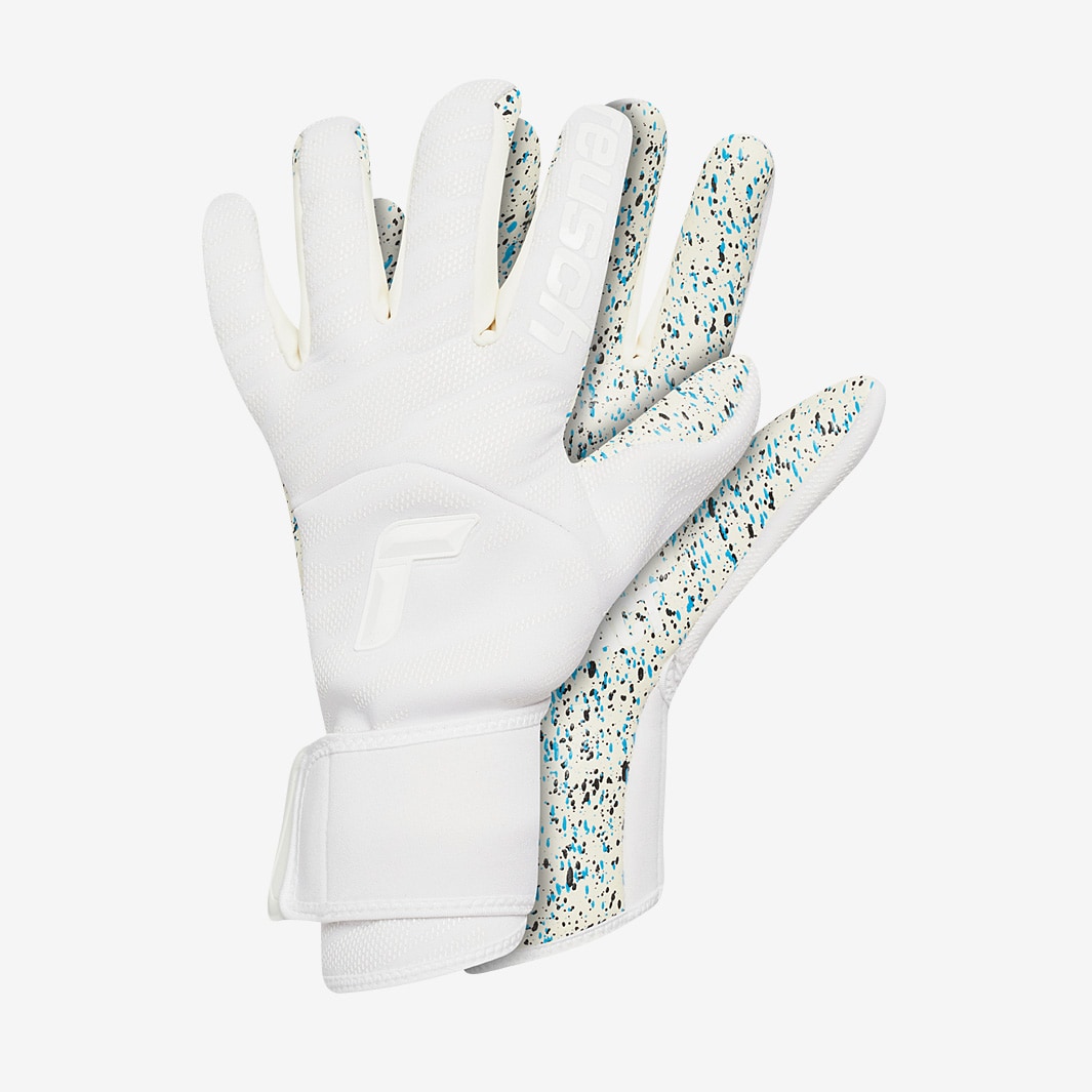 Reusch Pure Contact Totalwhite Fusion - Herren Torwarthandschuhe | Pro ...