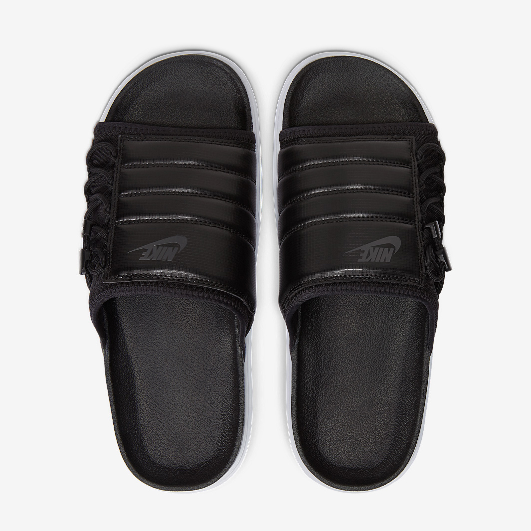 Nike Sportswear Asuna Slide - Black/Anthracite White - Slides - Mens ...