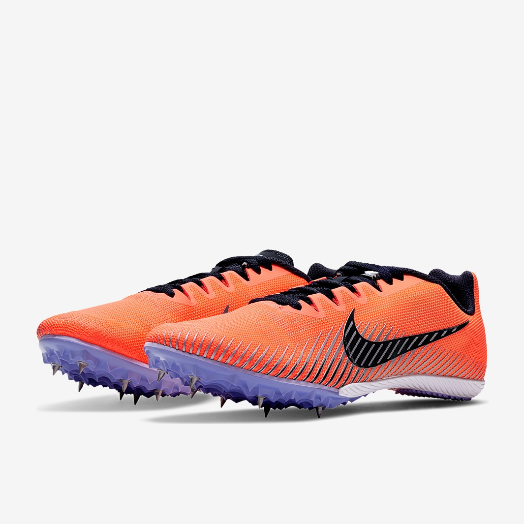 Nike Zoom Rival M 9 - Bright Mango/Blackened Blue - Mens Shoes | Pro ...