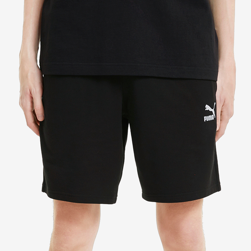 Puma Classics Logo Shorts 8inch Baby - Puma Black - Bottoms - Mens ...