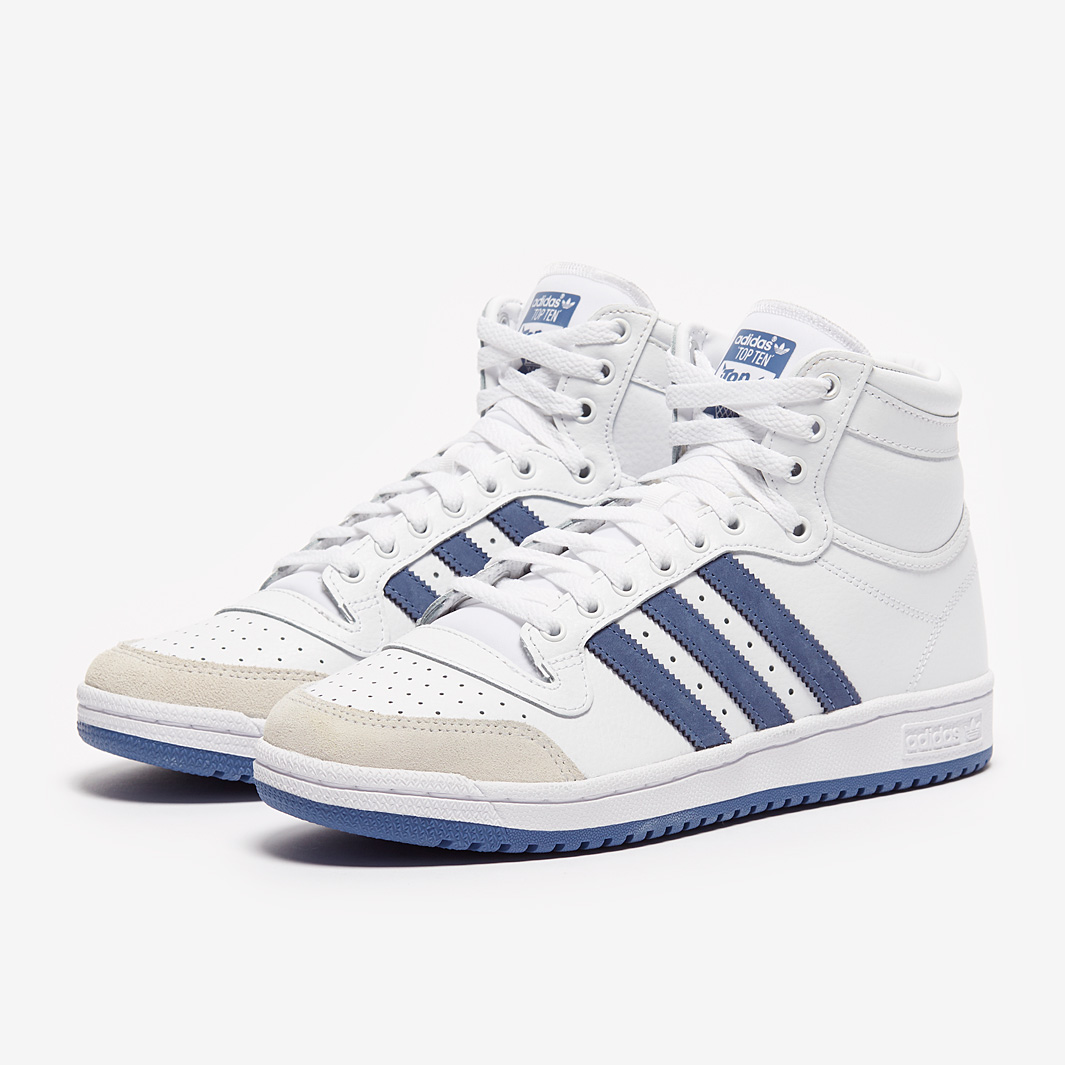 adidas Originals Top Ten - Ftwr White/Crew Blue/Crystal White ...