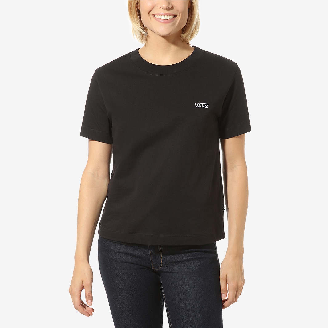 Vans Junior V Boxy - Black - Tops - Womens Clothing