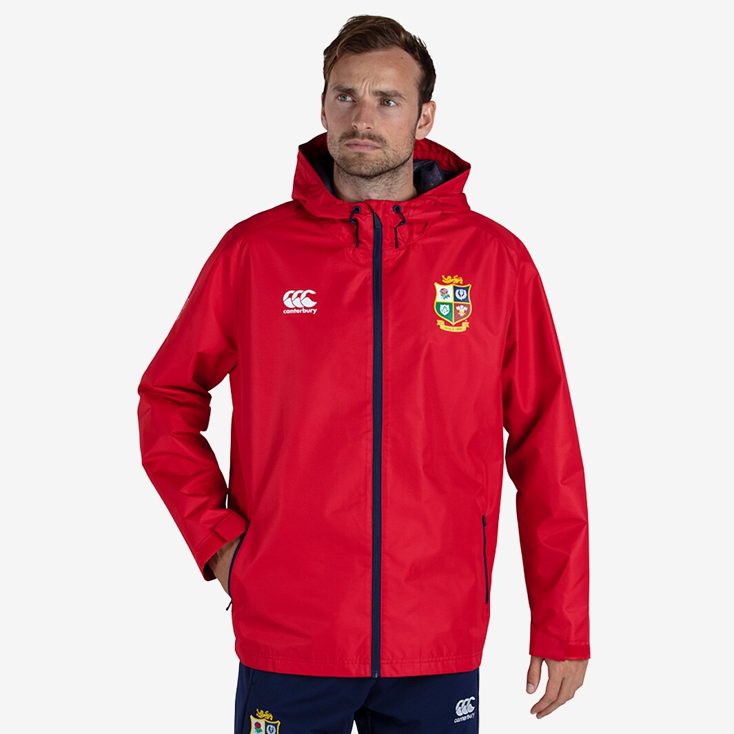 Canterbury British & Irish Lions 2021 Jacket - Tango Red - Mens Replica