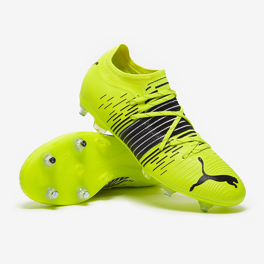 PUMA Future Z 2.1 SG - Jaune Alerte/Noir/Blanc - Terrain gras ...