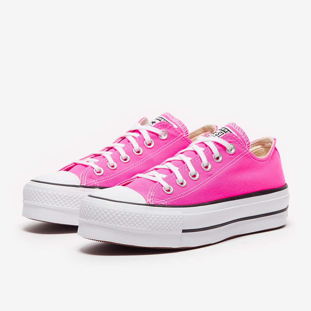 Converse Womens Chuck Taylor All Star Lift - Hyper Pink/White/Black ...