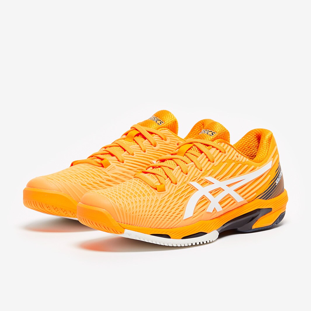 Asics Solution Speed FF 2 - Amber/White - Mens Shoes | Pro:Direct Tennis