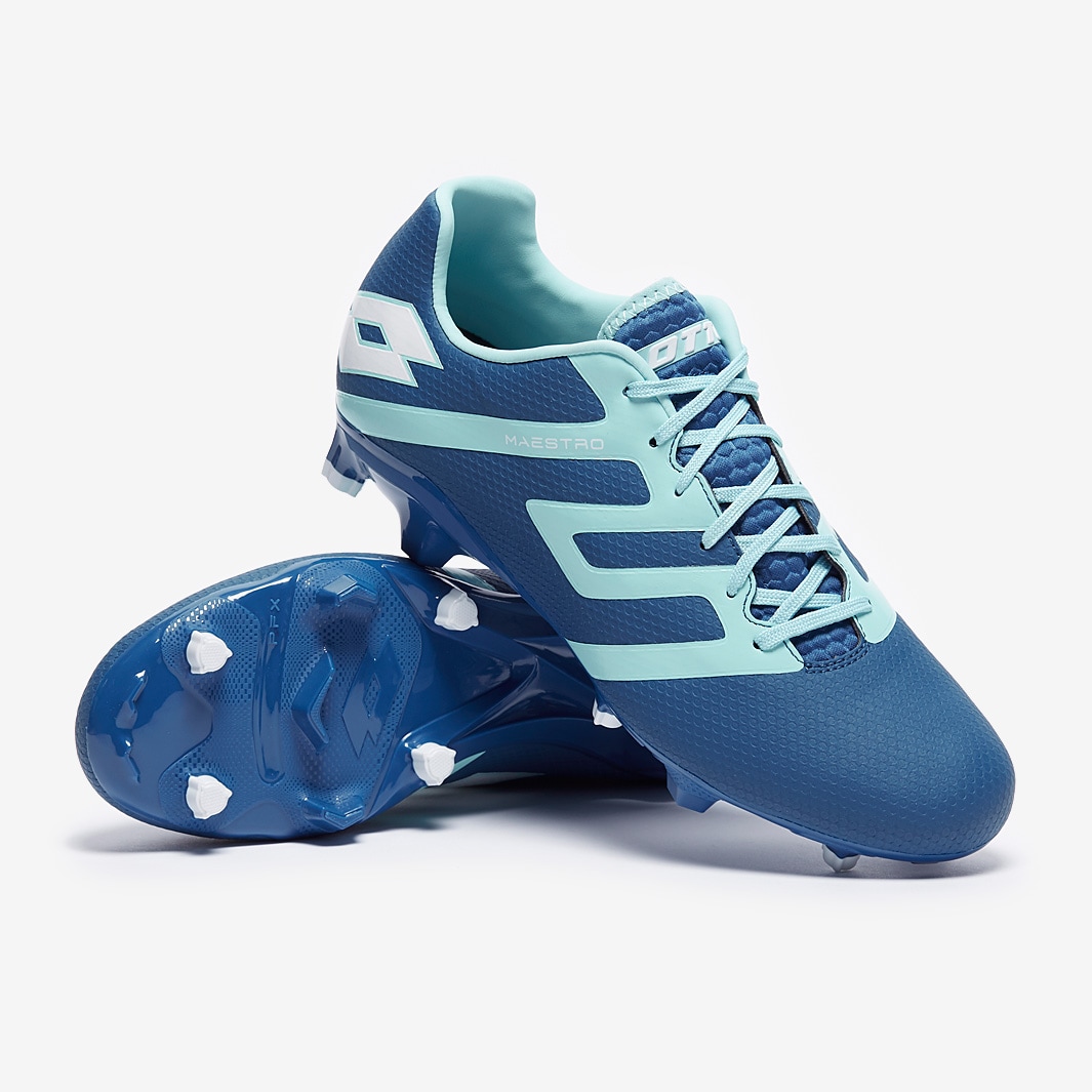 Lotto Maestro 300 IV FG - Mykonos Blue/Blue Paradise/White - Firm ...