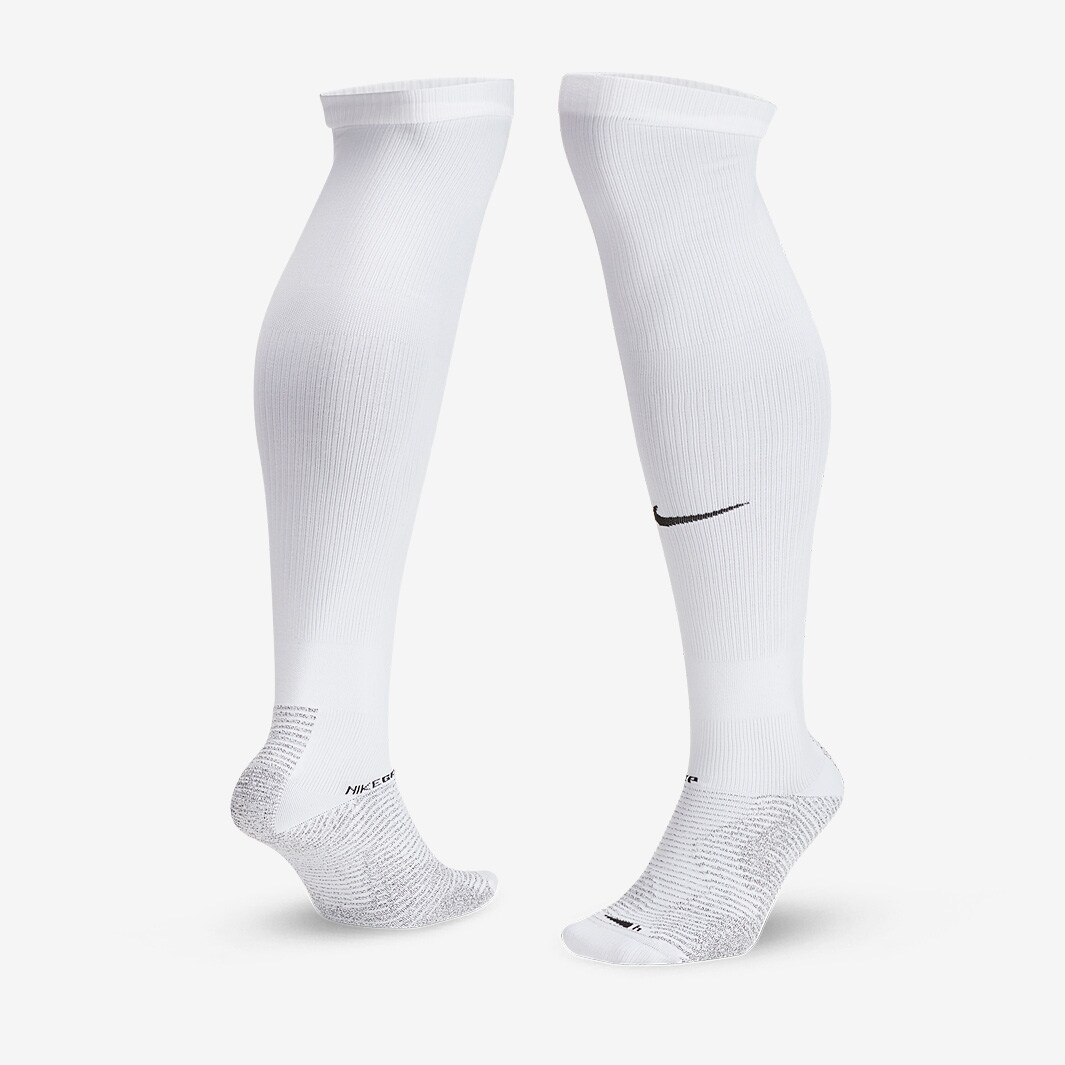 Nike Strike Knee High Socks - White/Black - Socks - Mens Clothing