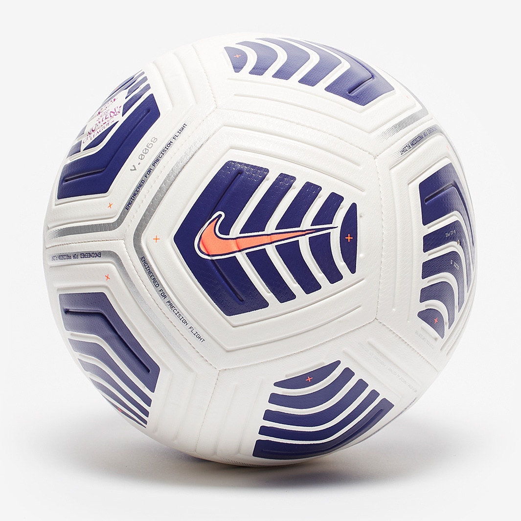 Balón Nike UEFA Strike - Blanco/Regency Morado/Bright Mango - Blanco ...
