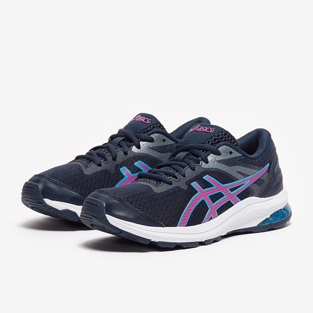 ASICS Girls GT-1000 10 GS - French Blue/Digital Grape - Girls Shoes