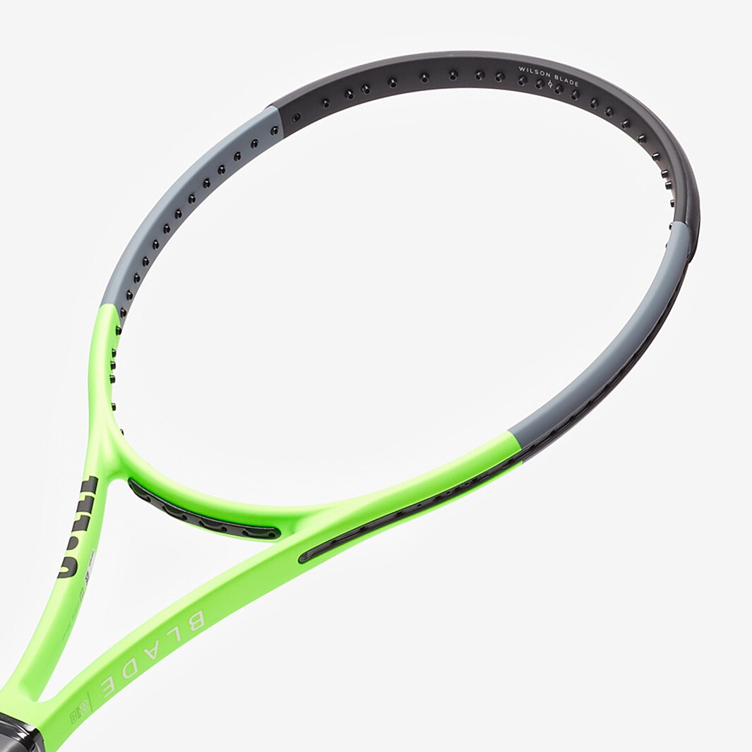 Wilson Blade 98 16x19 Reverse - Green/Grey/Black - Mens Rackets | Pro ...