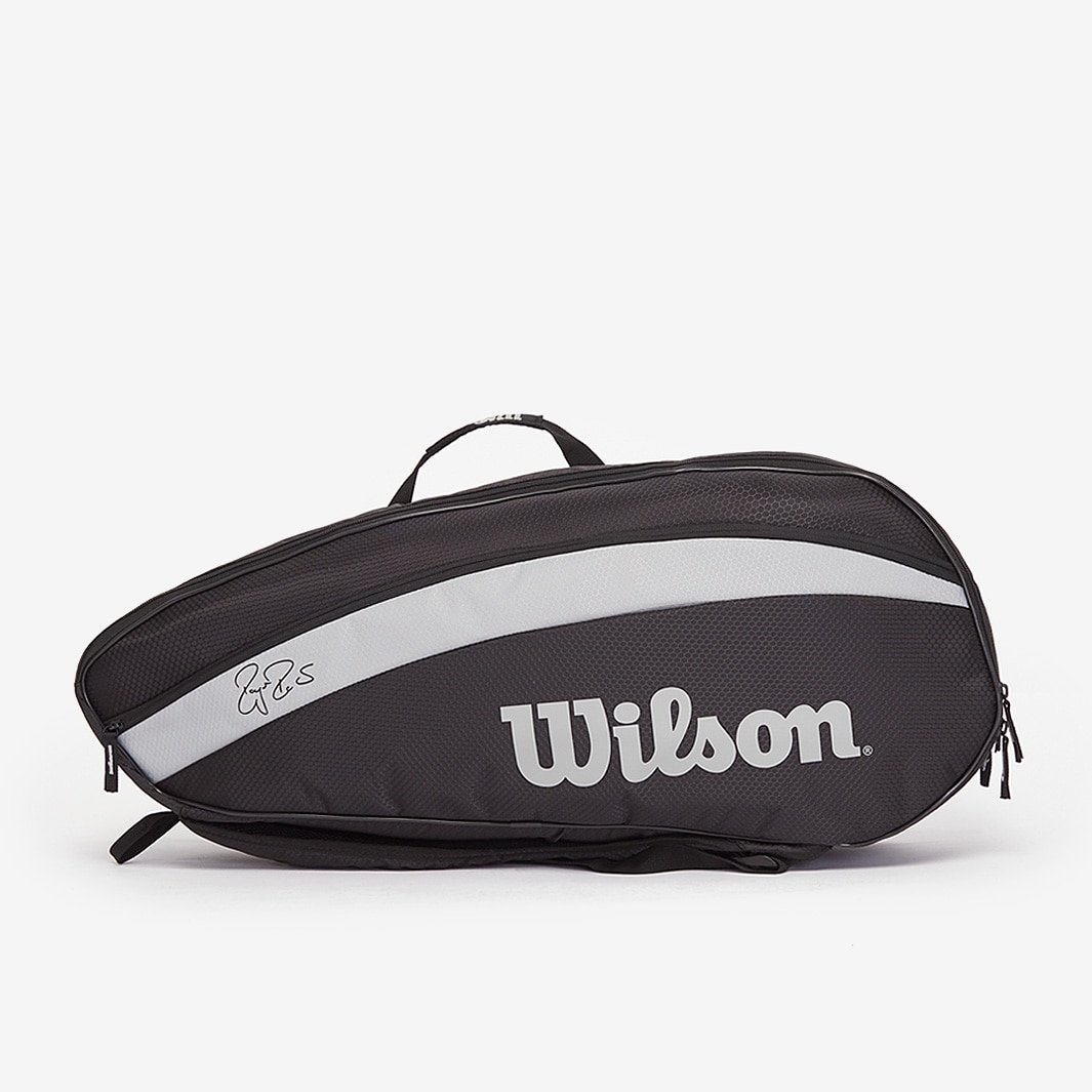 Wilson RF Team 6 Racket Bag - Black - Bags & Luggage