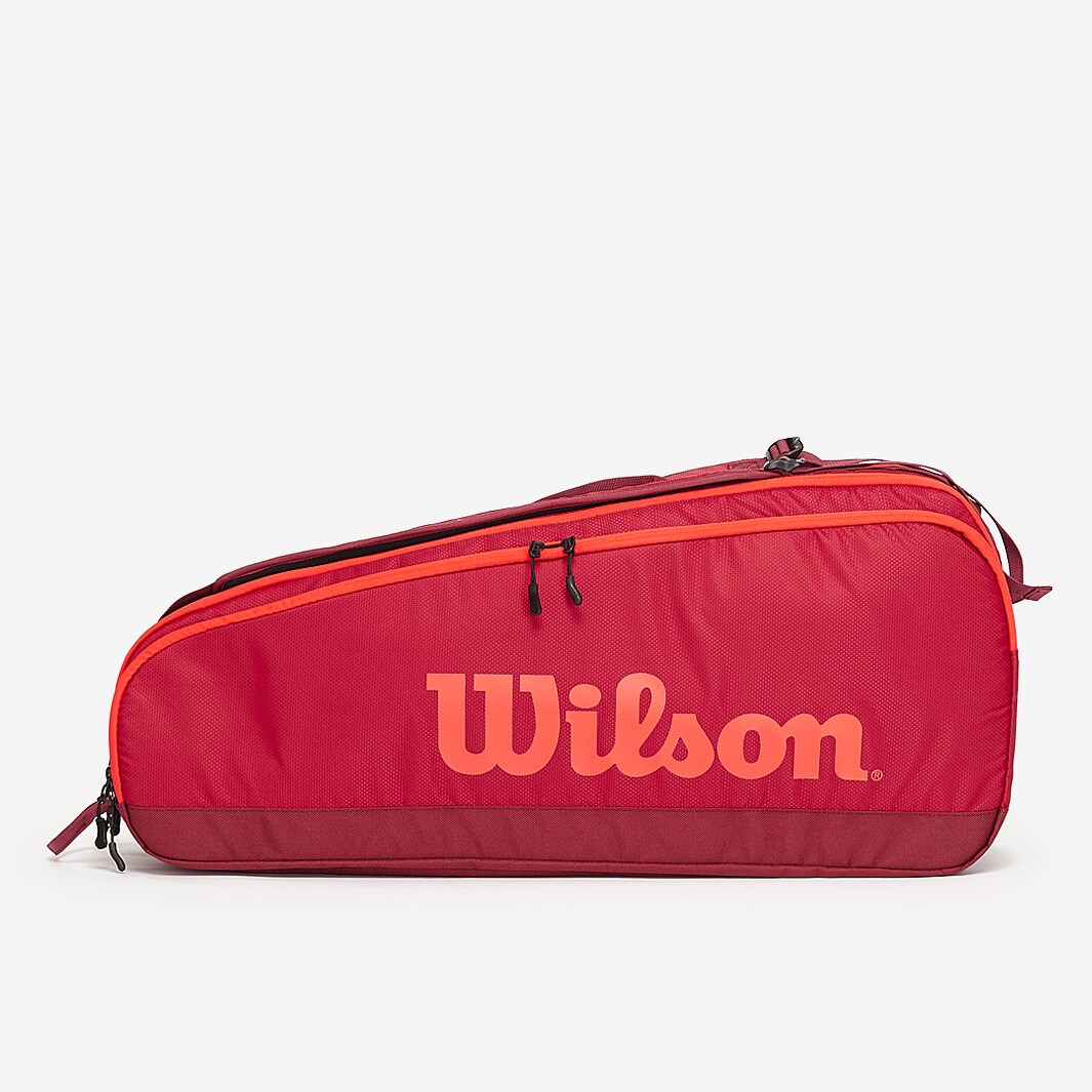 Wilson Tour 6 Racket Bag - Maroon - Bags & Luggage | Pro:Direct Tennis