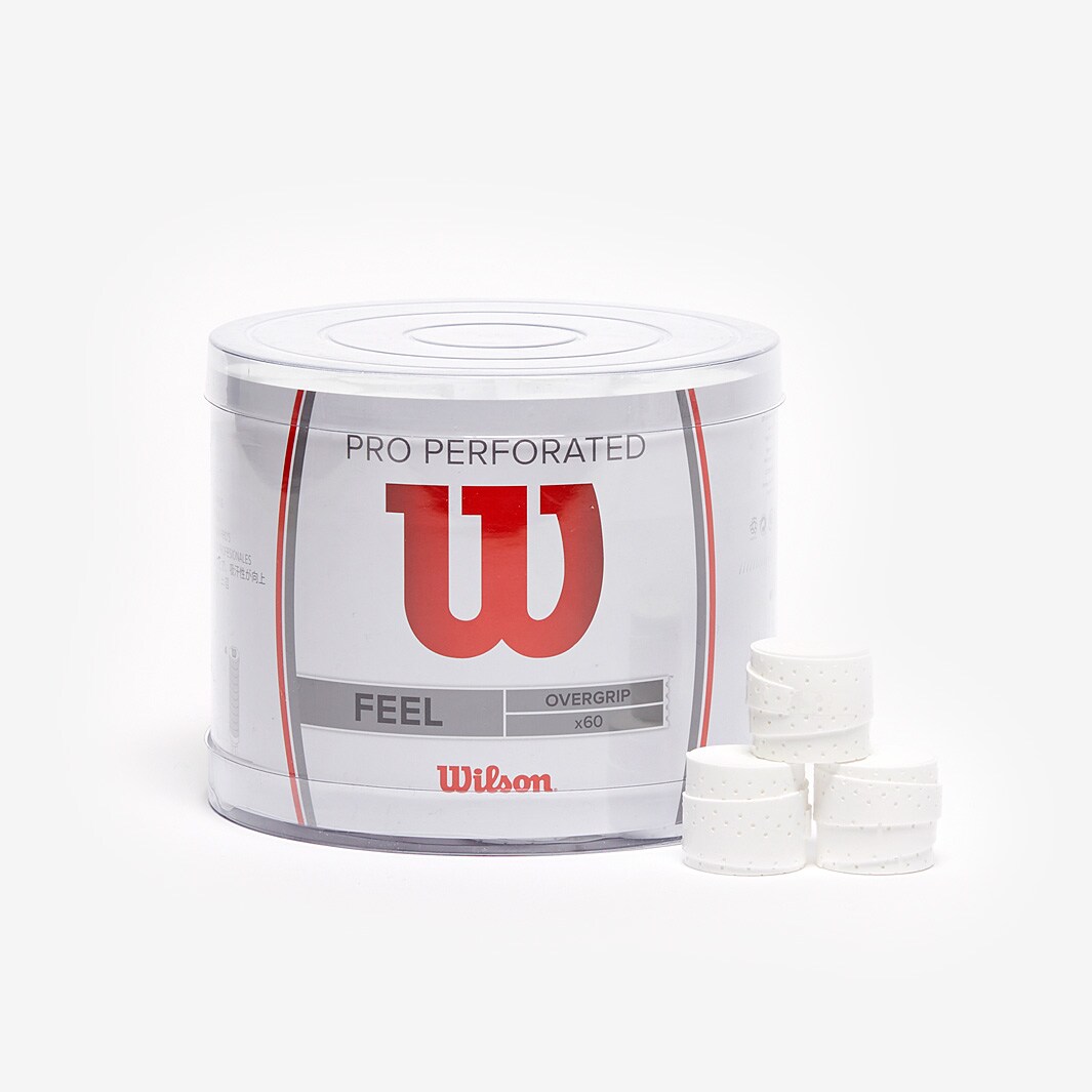 Wilson Pro Original Overgrip Perforated x60 - White - Accessories | Pro ...