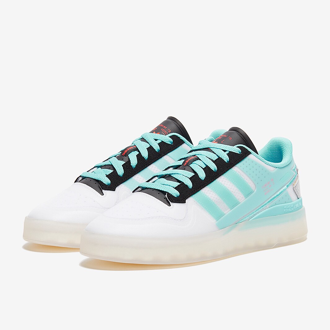 adidas Originals Forum Tech Boost - White/Pulse Aqua/Core Black ...