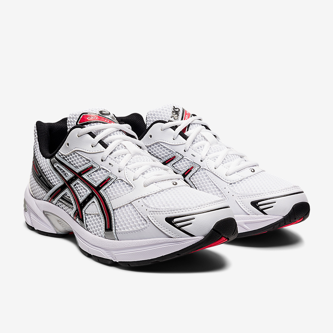 Asics GEL-1130 - White/Electric Red - Trainers - Mens Shoes