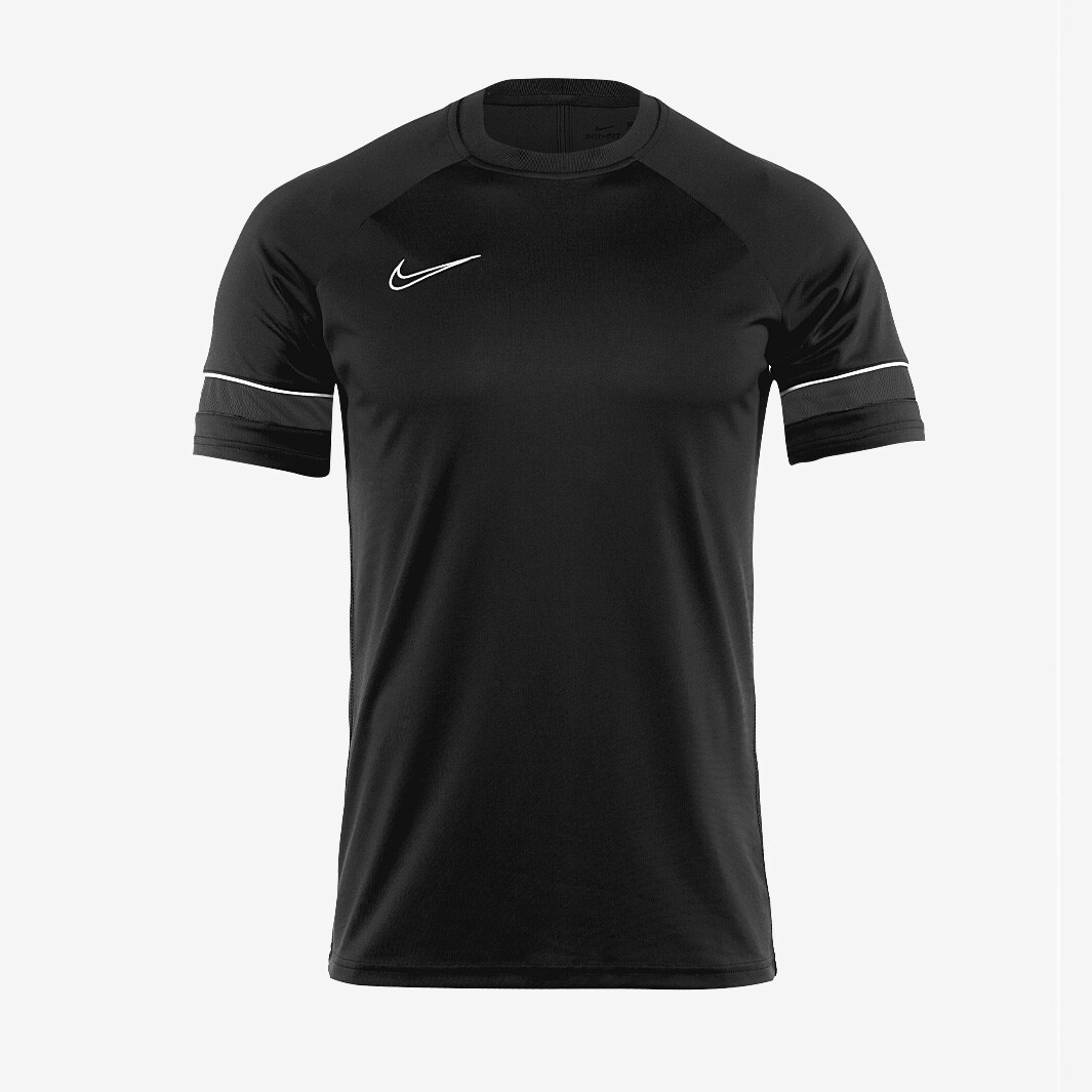 Nike Dri-FIT Kinder Academy 21 Shirt - Schwarz/Weiß/Anthrazit - Kinder ...