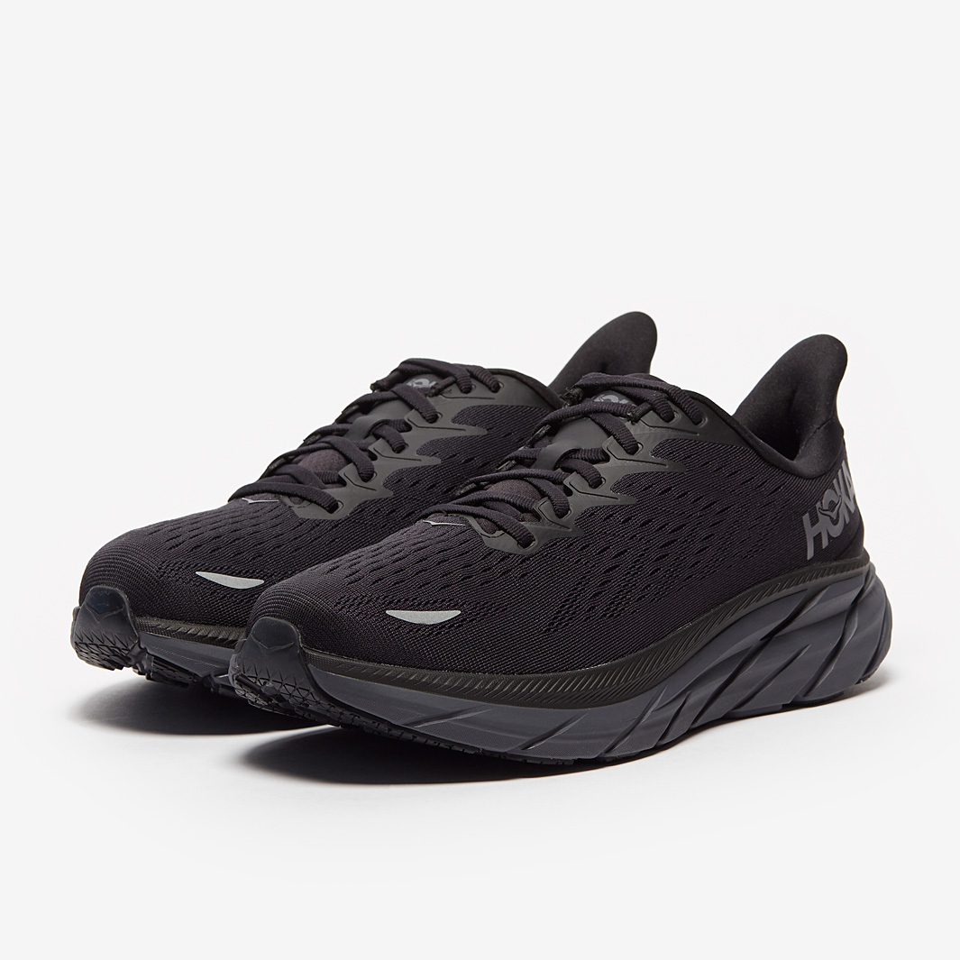 Hoka Clifton 8 Black Black Mens Shoes Pro Direct Running