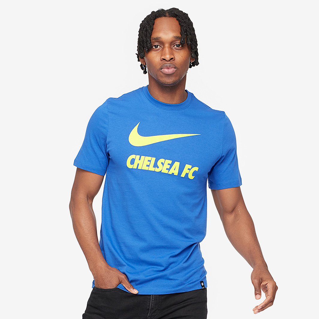Nike Chelsea 21/22 Swoosh Club Tee - Game Royal - Mens Replica