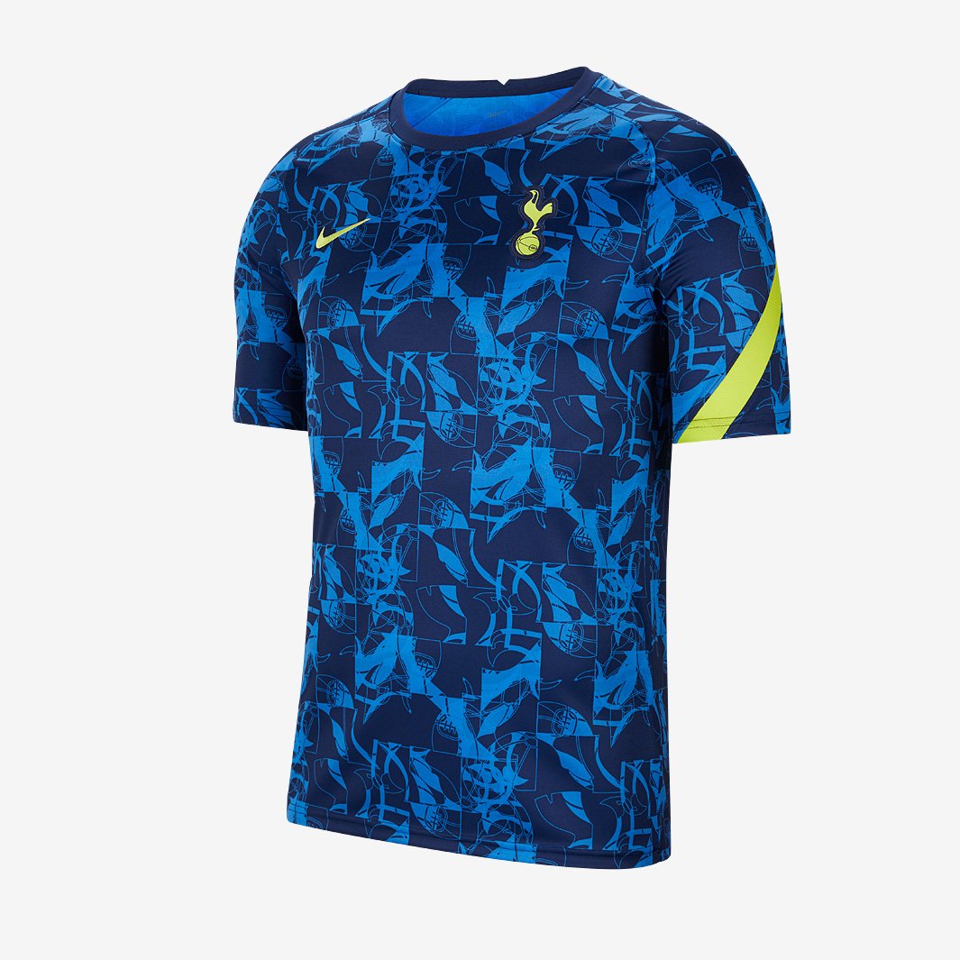 Nike Tottenham Hotspur 21/22 Top - Binary Blau/Venom Grün - Herren ...