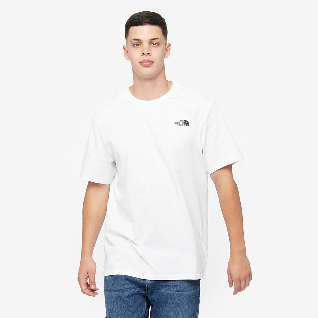 The North Face Threeyama S/S Tee - TNF White - Tops - Mens Clothing