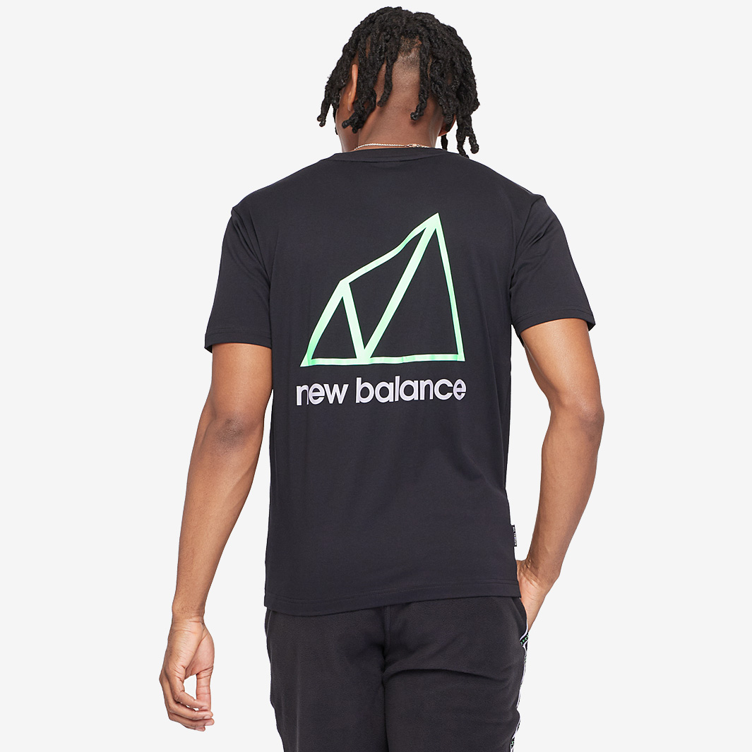 New Balance All Terrain Tee - Black - Tops - Mens Clothing
