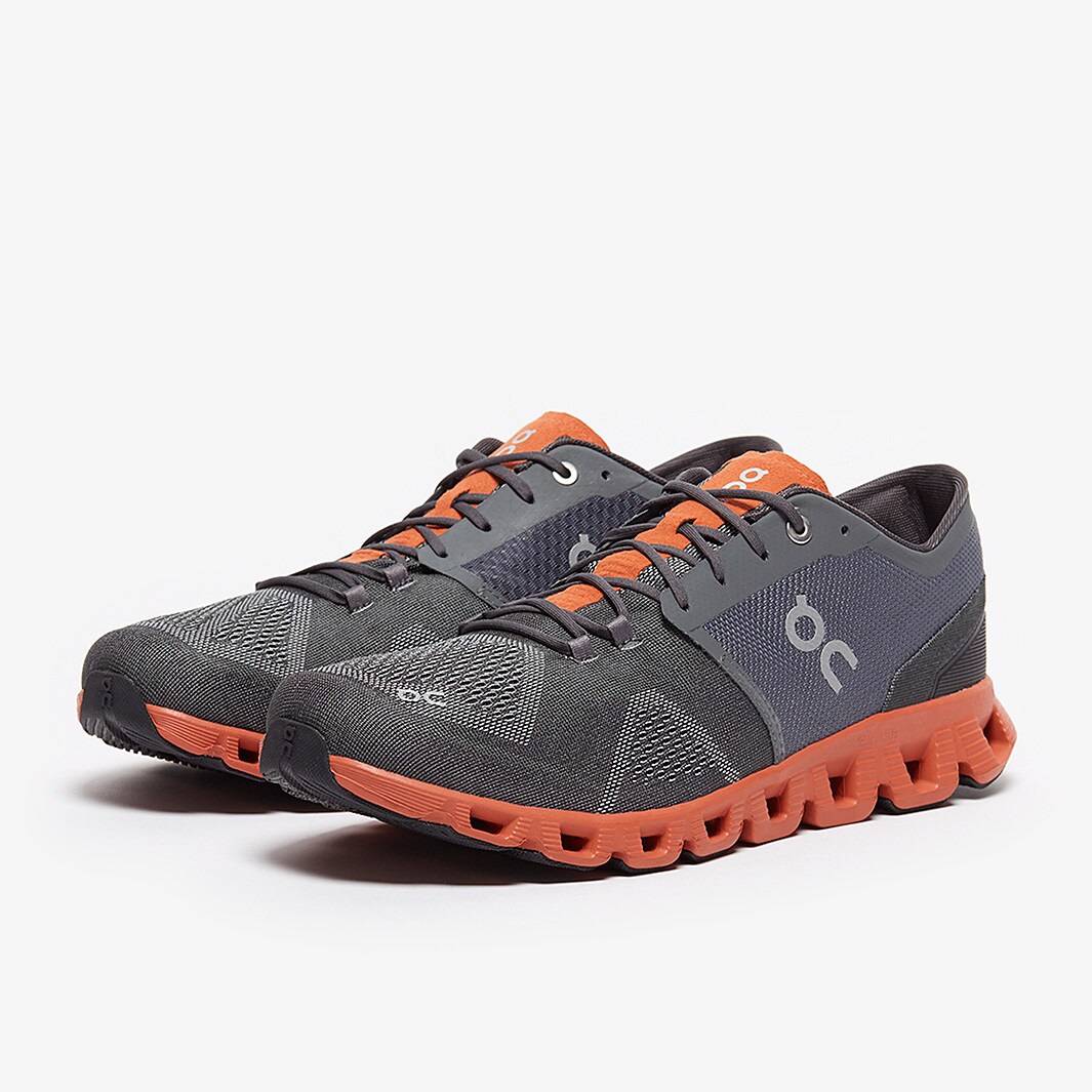 On Cloud X - Rust/Rock - Mens Shoes | Pro:Direct Running