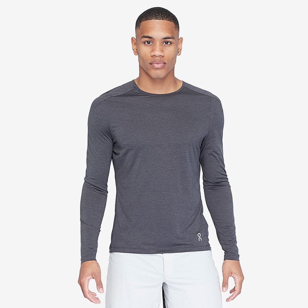 On Performance Long Sleeve - Black - Mens Clothing | Pro:Direct Running