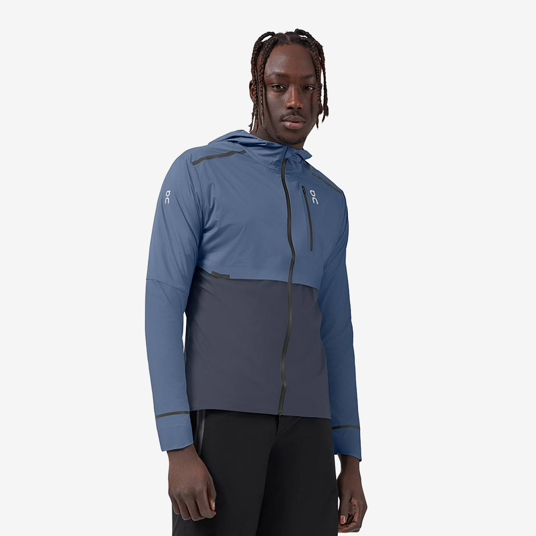 On Weather Jacket - Cerulean I Dark - Mens Clothing | Pro:Direct Running