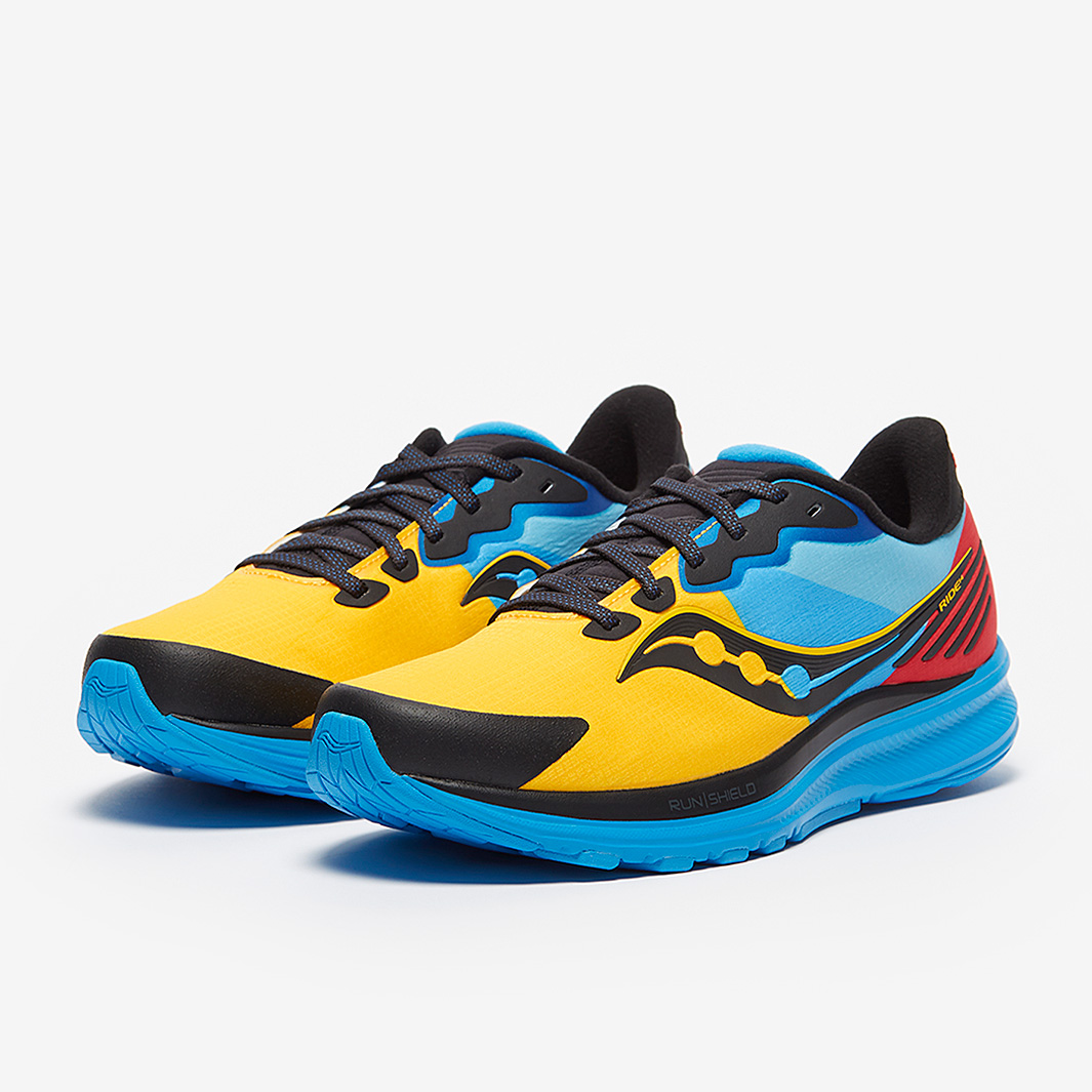 Saucony Womens Ride 14 RunShield - Blue - Womens Shoes | Pro:Direct Running