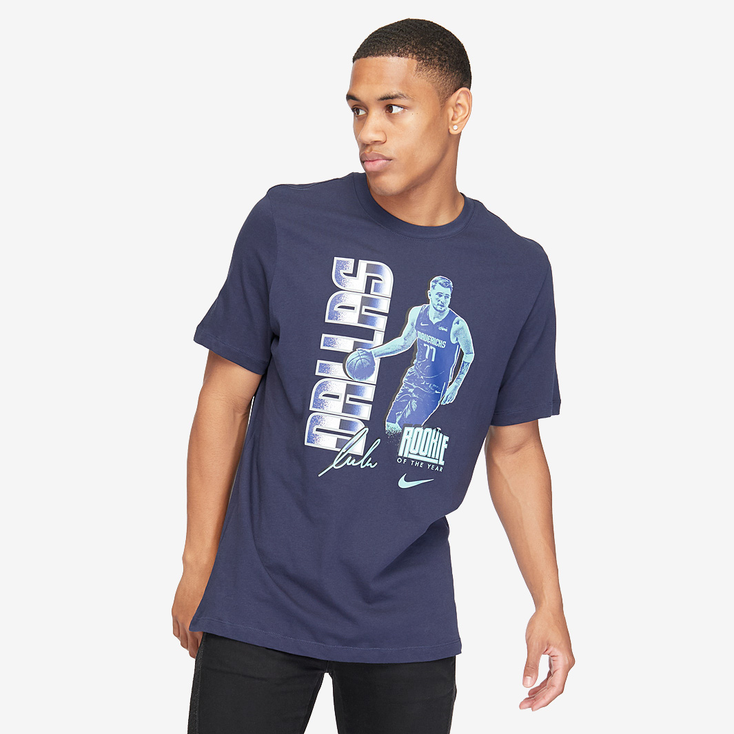 Nike NBA Luka Doncic Select Series T-Shirt - College Navy - Mens ...