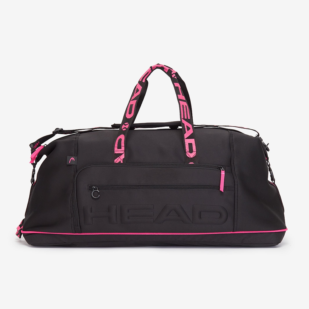 HEAD Coco Duffle Bag - Black/Pink - Bags & Luggage | Pro:Direct Tennis
