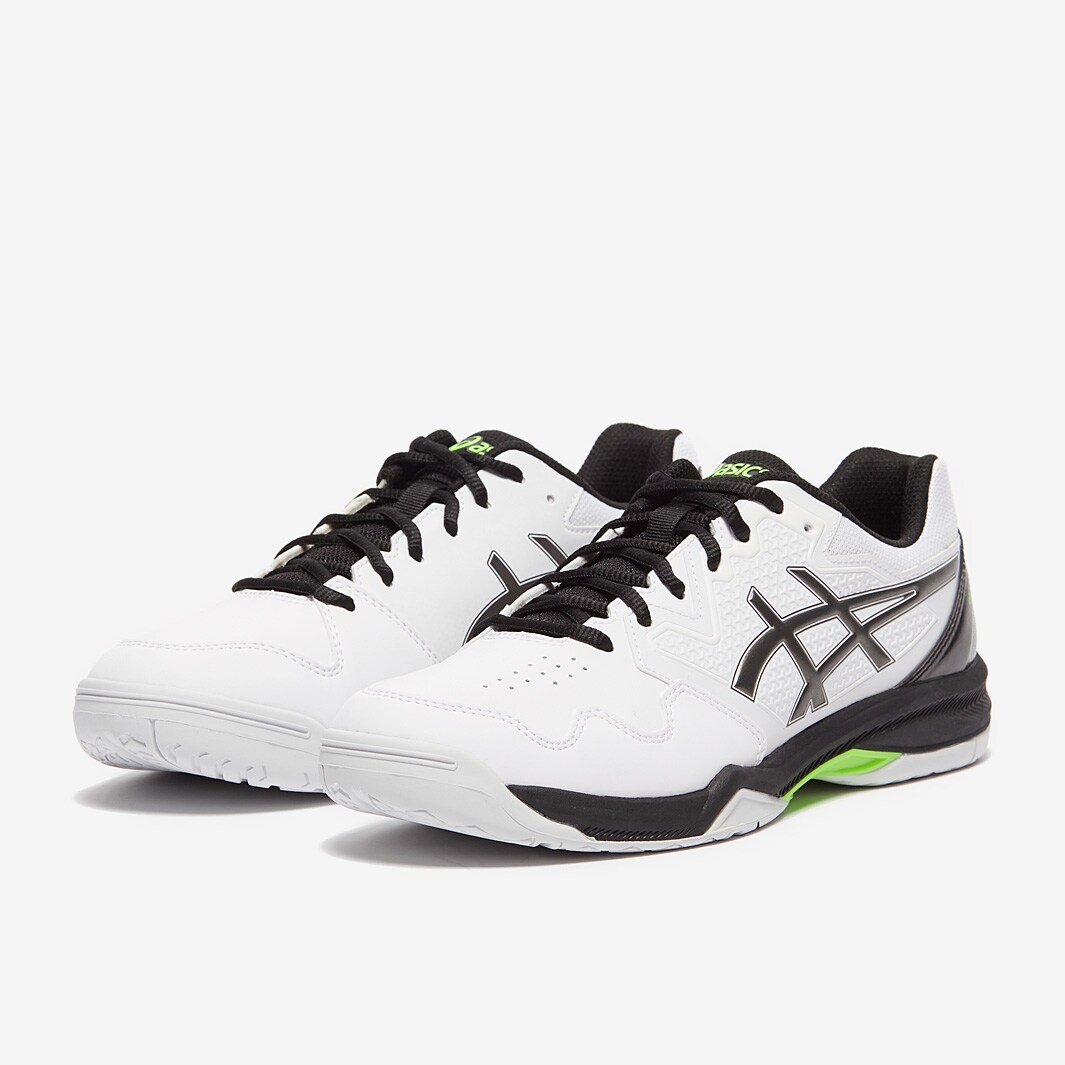 Asics Gel-Dedicate 7 - White/Gun Metal - Mens Shoes