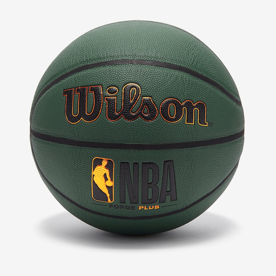 Wilson NBA Forge Plus - Size 7 - Forest Green - Basketballs | Pro ...
