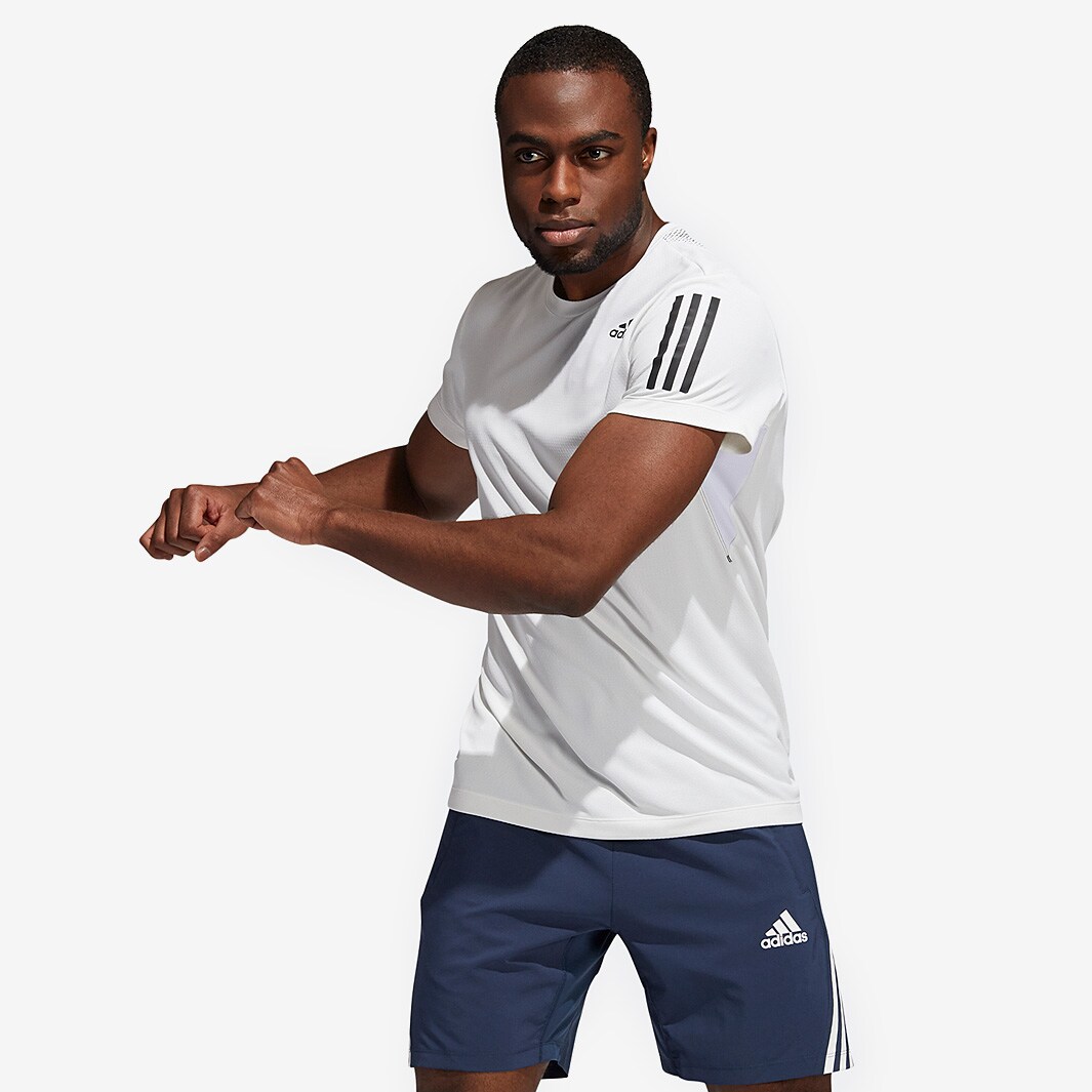 adidas Heat.RDY Warrior T-Shirt - White - Mens Clothing | Pro:Direct Rugby