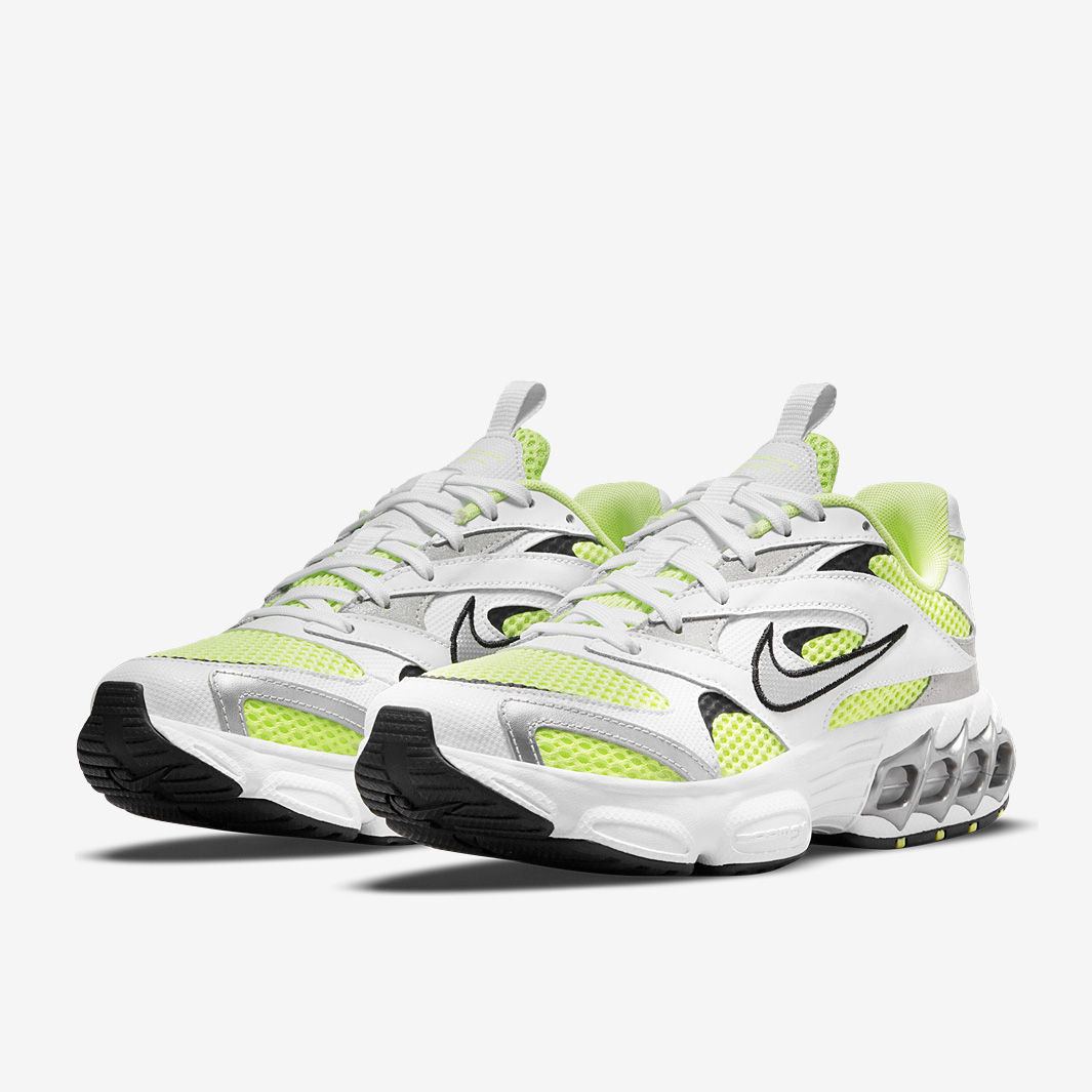 Nike Sportswear Womens Zoom Air Fire - White/Metallic Silver/Light ...