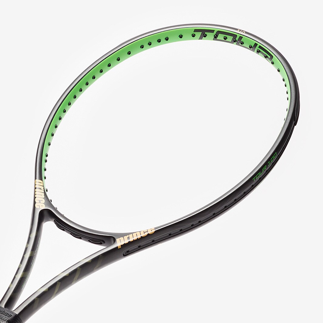 Prince Tour 100 (310g) Unstrung - Black/Green - Mens Rackets | Pro ...