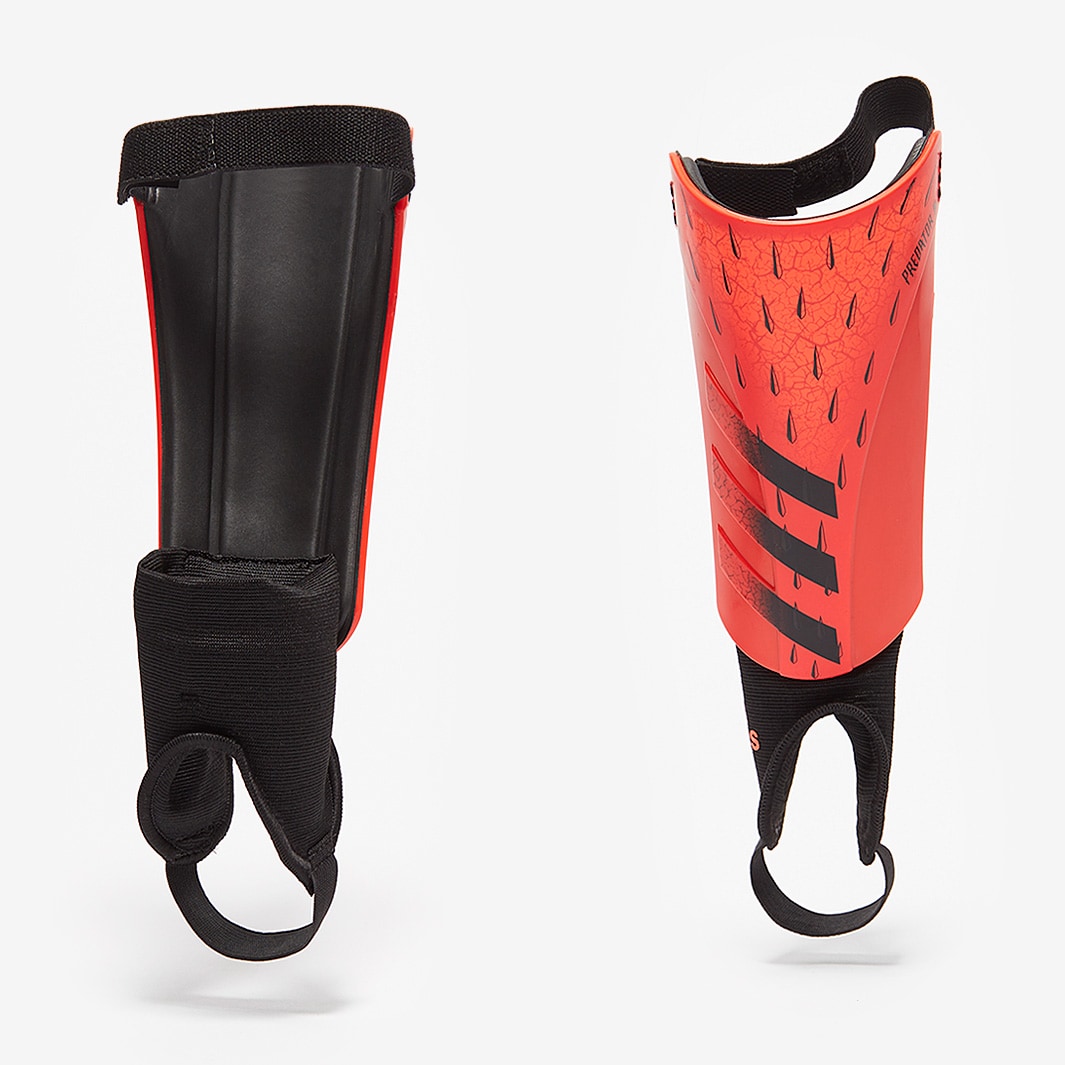 adidas Predator Kids Match Shin Guards - Red/Black/Solar Red ...